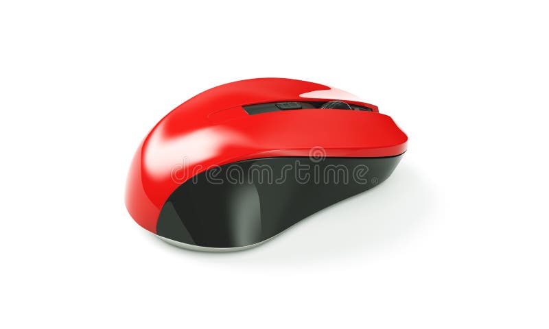 A Render of a Computer Mouse 3d Render Stock Illustration ...