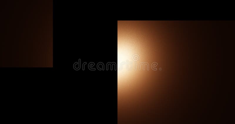 Render with Cubes in Contrasting Copper Color Stock Illustration ...