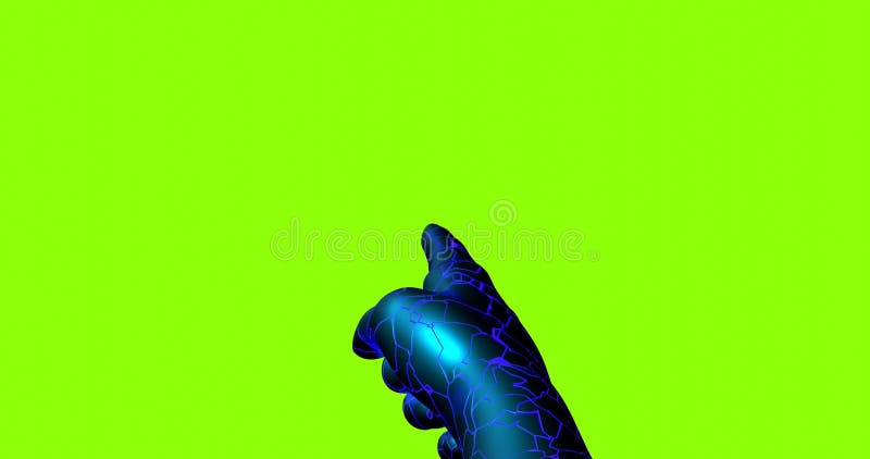 Render with Cyber Background and Laser in the Form of a Geometric ...