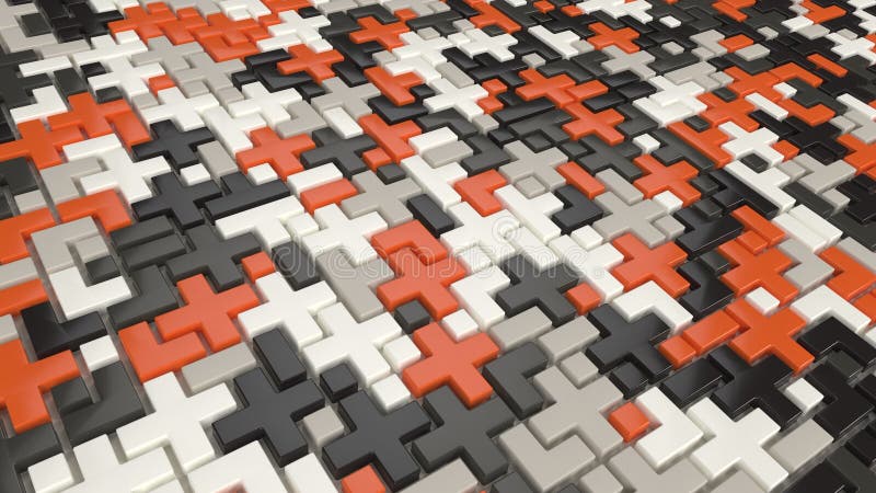 3D Geometric Abstract Twist Background Stock Image - Image of bright ...