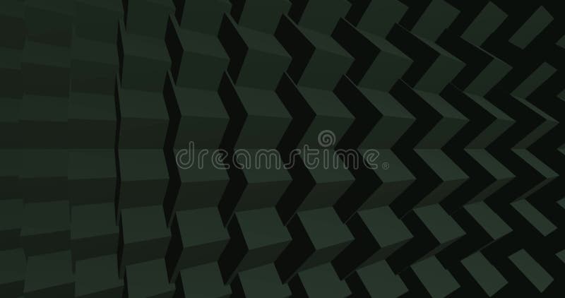 Render with Dark Green Cubes Stock Footage - Video of cube, motion ...