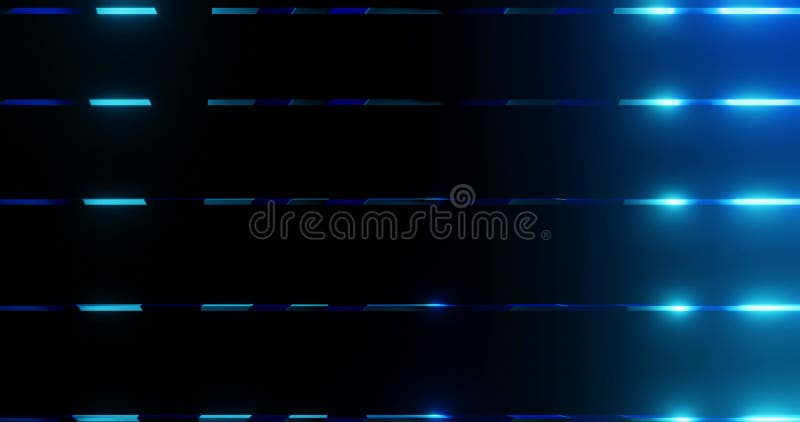 Blue Horizontal Lines,glowing Lines on Dark Blue Background Stock Image ...