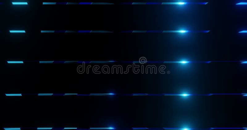 Render with Glowing Blue Horizontal Lines with Highlights Stock ...