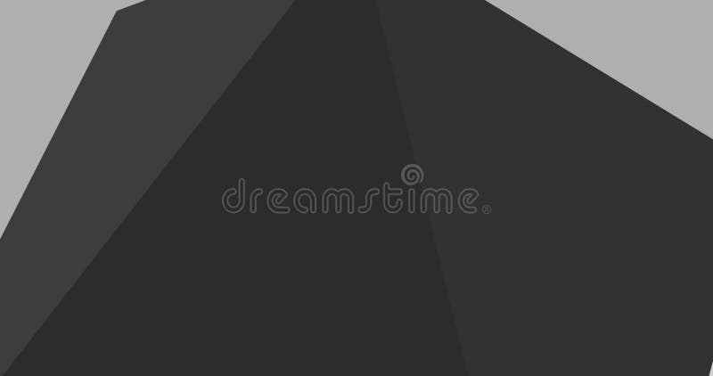 Render with Gray, White and Black Triangles Stock Video - Video of ...