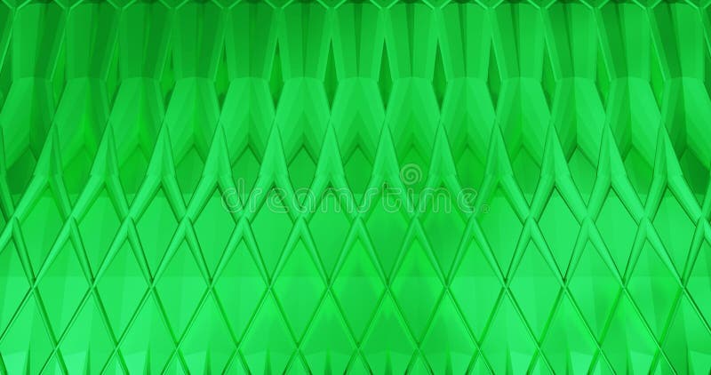 Render with Green Low Poly Pattern Stock Video - Video of tile ...