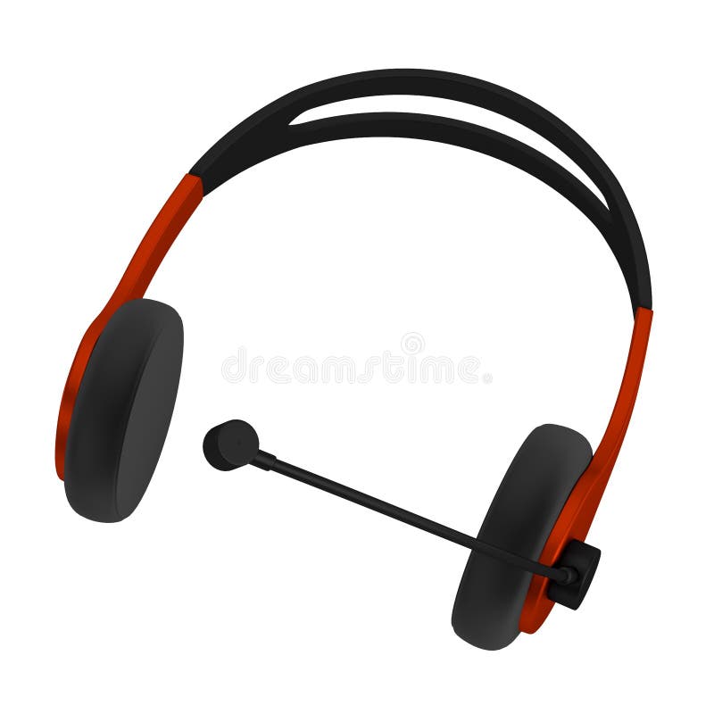 Image of 2d headphones stock illustration. Illustration of toon - 35967132