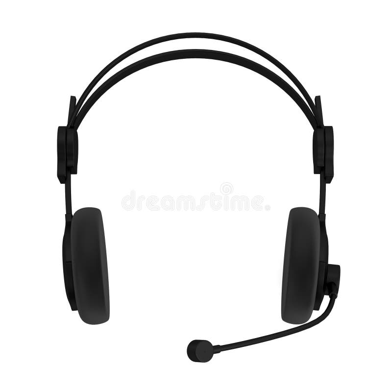 Image of 2d headphones stock illustration. Illustration of toon - 35967132