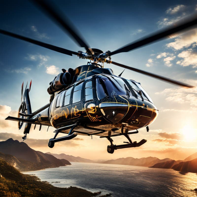 Render of a helicopter stock illustration. Illustration of captured ...