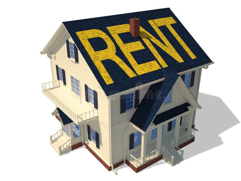 House for rent stock vector. Illustration of town, family - 35897819