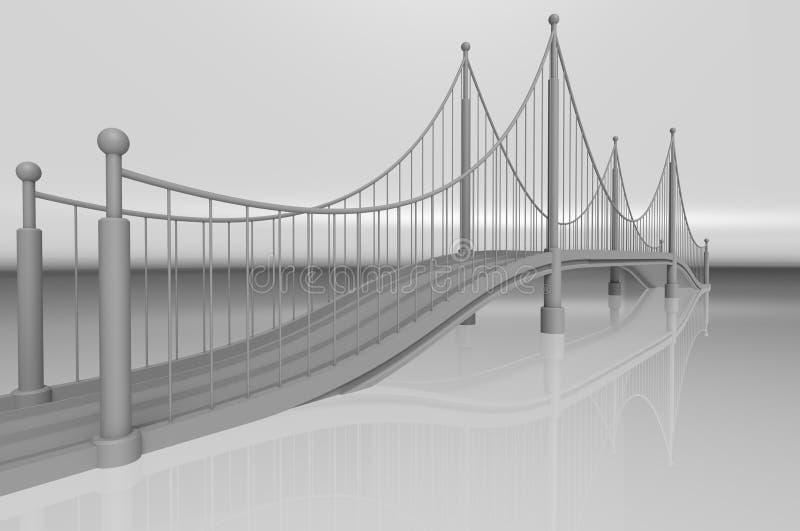 Render Drawing Bridge Stock Illustrations – 118 Render Drawing Bridge ...