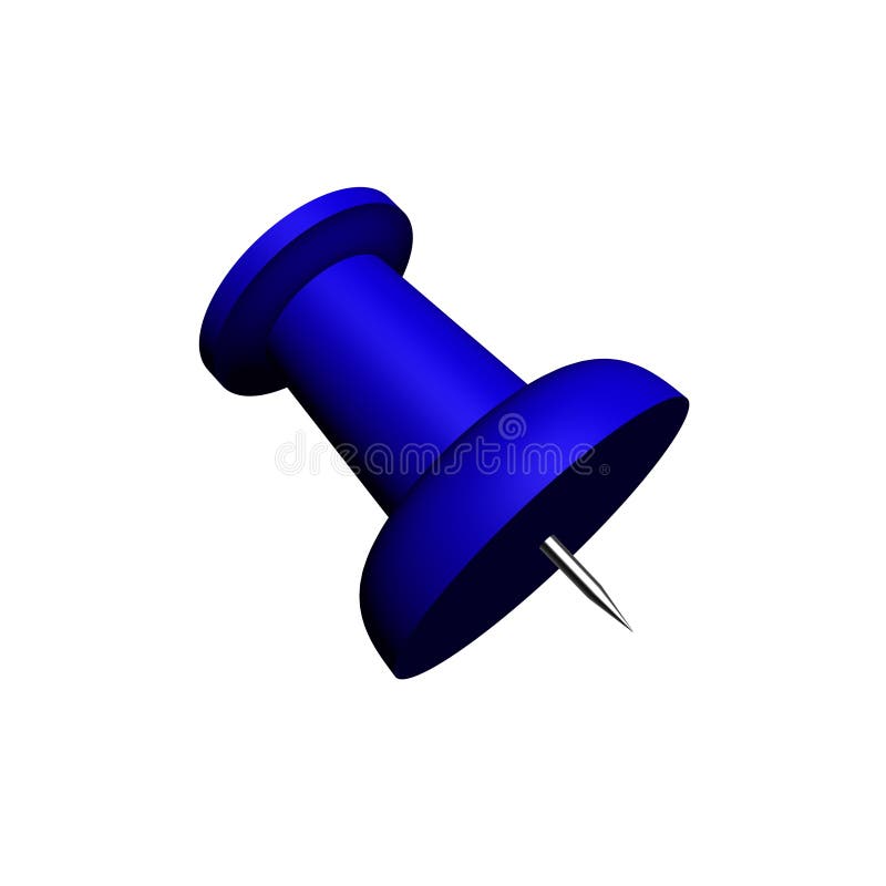 Blue Push Button with Paragraph Symbol - 3D Rendering Stock ...