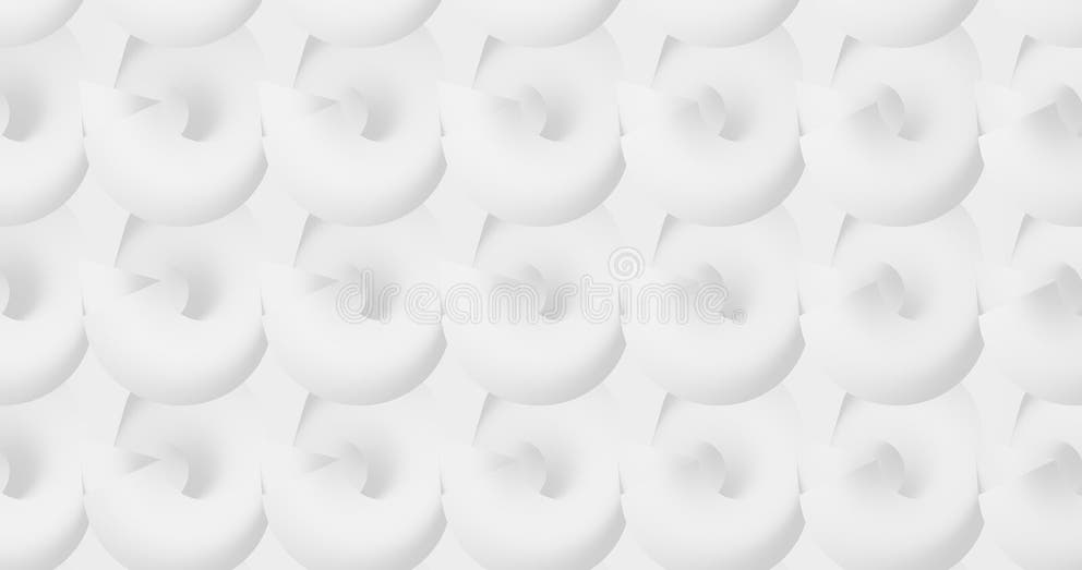 Render with Light Decorative Shells with Triangles Stock Illustration ...