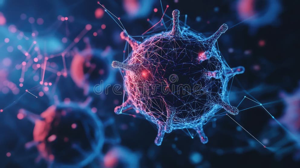 Virus Mesh Model Stock Illustrations – 3,494 Virus Mesh Model Stock ...