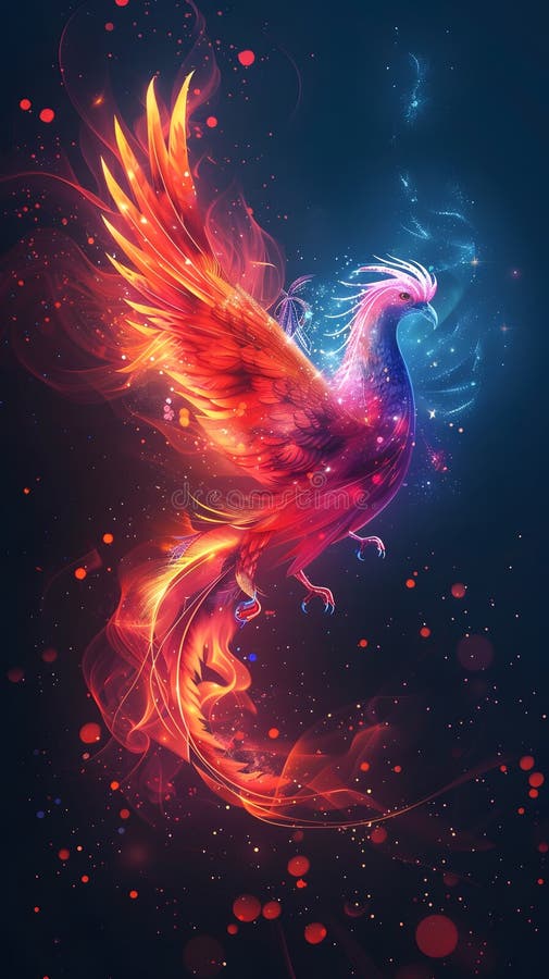 Phoenix Wallpapers Stock Illustrations – 207 Phoenix Wallpapers Stock ...