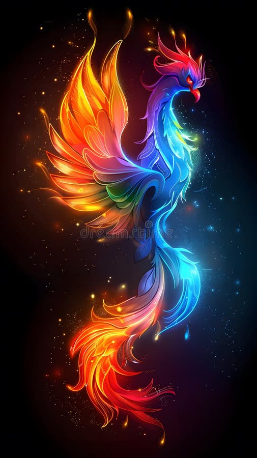 Phoenix Wallpapers Stock Illustrations – 304 Phoenix Wallpapers Stock ...