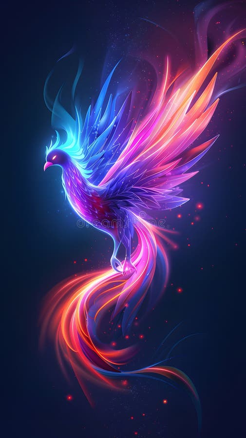 Phoenix Wallpapers Stock Illustrations – 207 Phoenix Wallpapers Stock ...