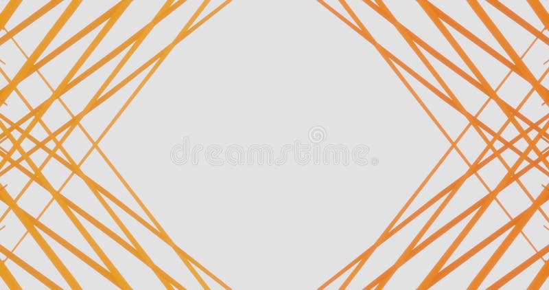 Render with Orange Lines on Gray Background Stock Illustration ...