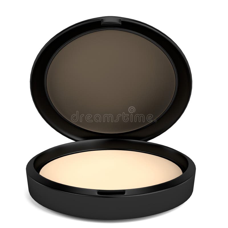 Render of powder stock illustration. Illustration of model - 39360581