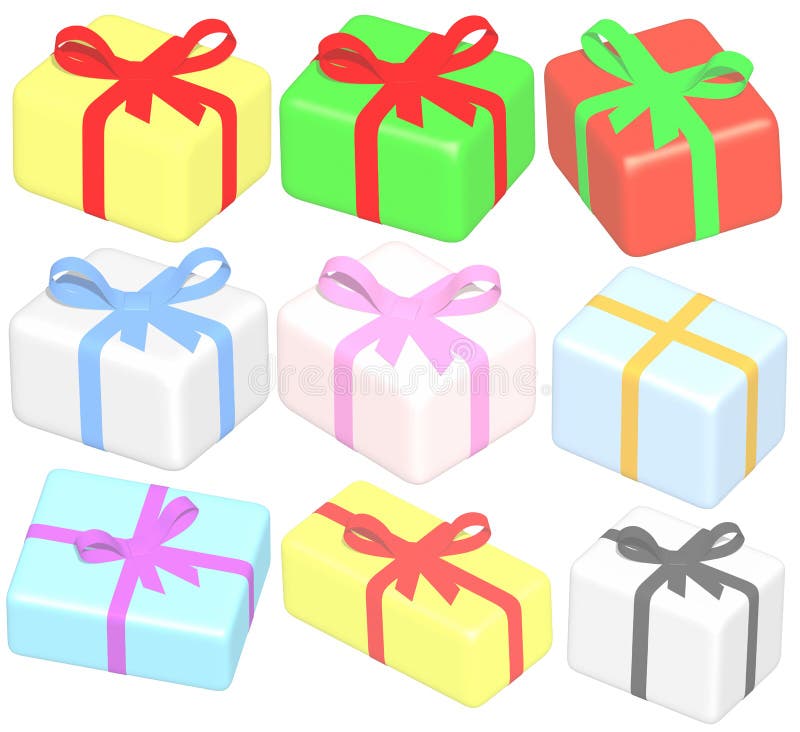 Render: presents stock illustration. Illustration of wrap - 28154473