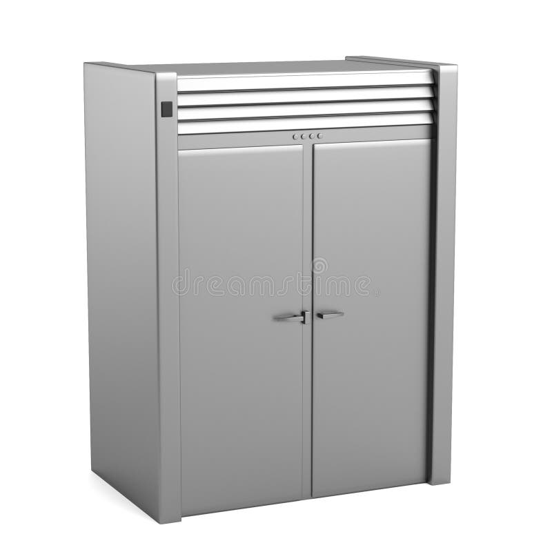 3d Render of Professional Restaurant Kitchen Inter Stock Illustration ...