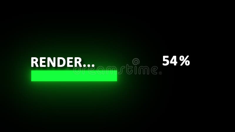 Render progress bar stock footage. Video of uploading - 348659120