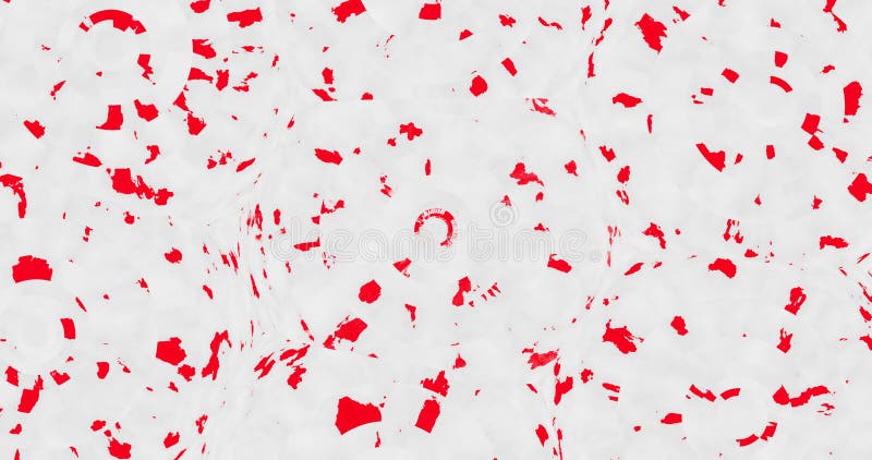 Render with Red Spots on a Light Background Stock Illustration ...