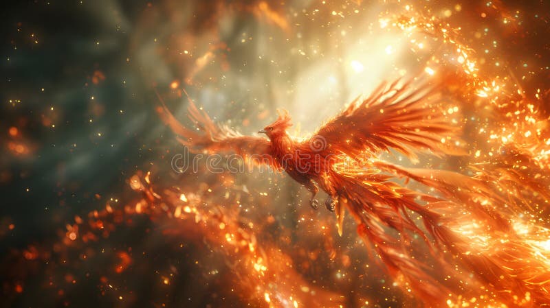 Render Transcendent Light Phoenix Background, the Phoenix Wallpapers ...