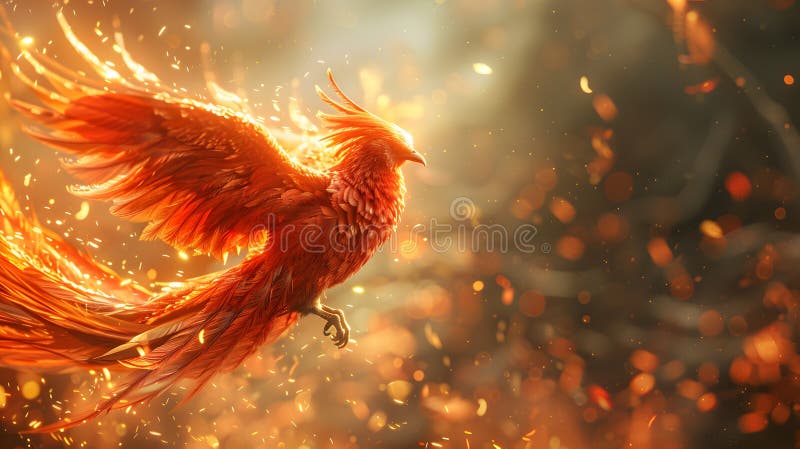 Render Transcendent Light Phoenix Background, the Phoenix Wallpapers ...
