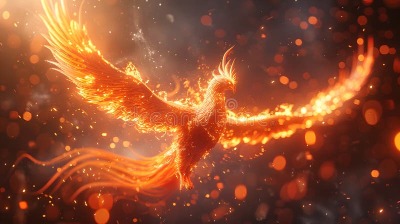 Render Transcendent Light Phoenix Background, the Phoenix Wallpapers ...
