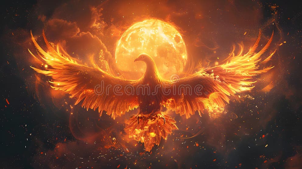 Render Transcendent Light Phoenix Background, the Phoenix Wallpapers ...