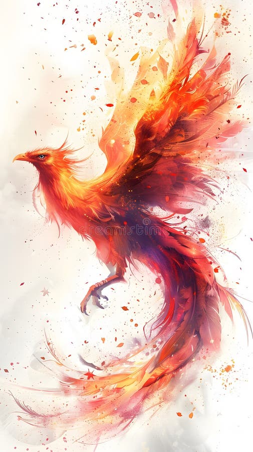 Render Transcendent Light Phoenix Background, the Phoenix Wallpapers ...
