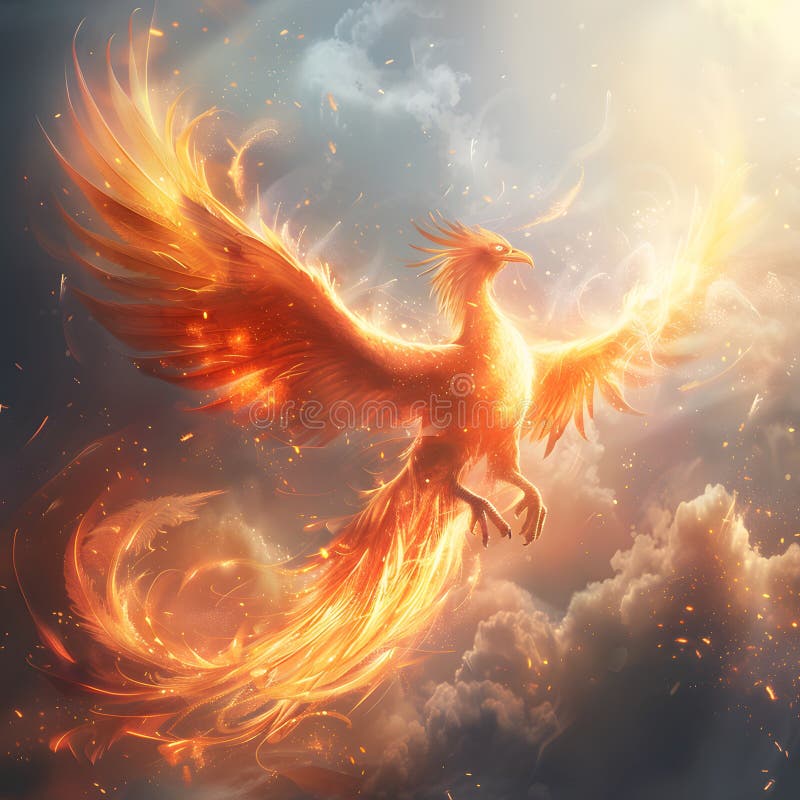 Render Transcendent Light Phoenix Background, the Phoenix Wallpapers ...