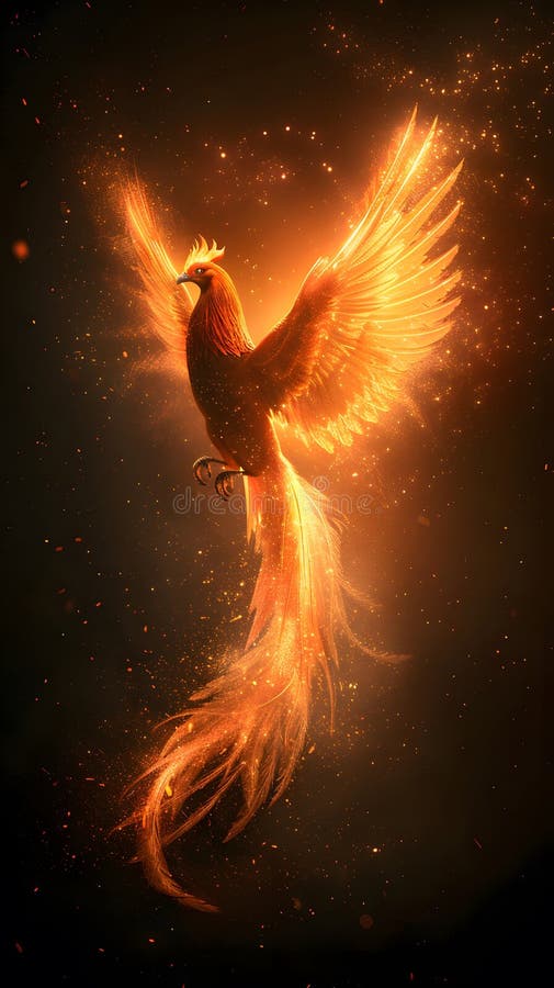 Render Transcendent Light Phoenix Background, the Phoenix Wallpapers ...