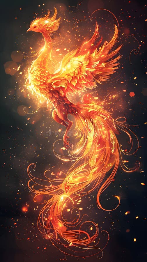 Render Transcendent Light Phoenix Background, the Phoenix Wallpapers ...