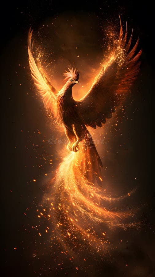 Render Transcendent Light Phoenix Background, the Phoenix Wallpapers ...