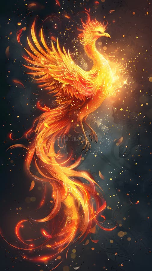 Render Transcendent Light Phoenix Background, the Phoenix Wallpapers ...