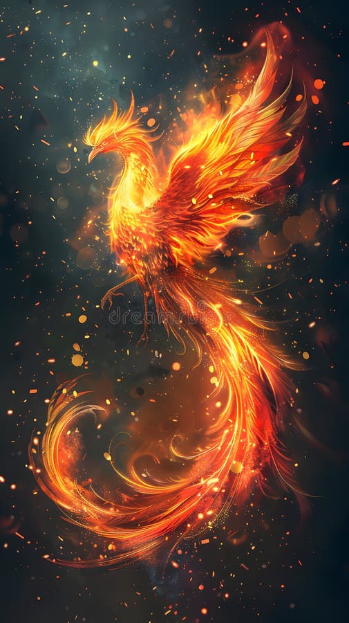 Render Transcendent Light Phoenix Background, the Phoenix Wallpapers ...