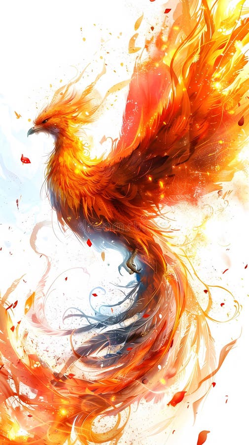 Render Transcendent Light Phoenix Background, the Phoenix Wallpapers ...