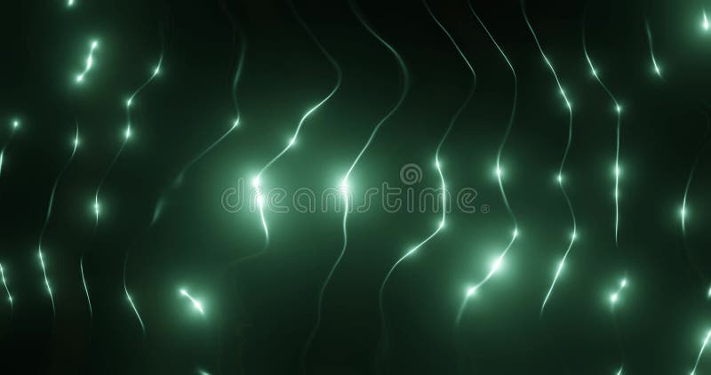 Render with Waves on a Green Background with Highlights Stock Footage ...