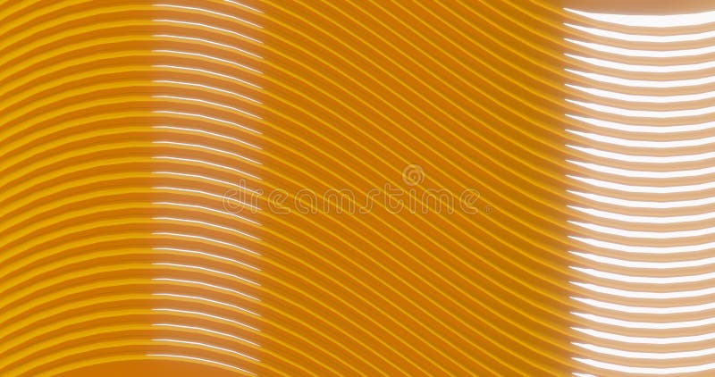 Yellow Curved Ribbon or Banner Stock Vector - Illustration of ...