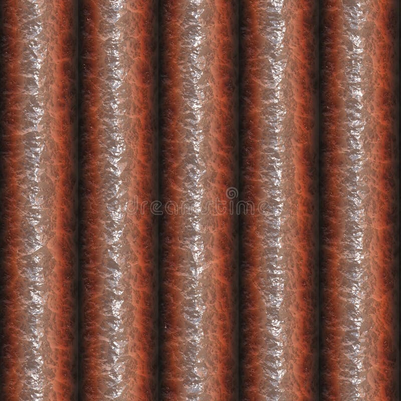 Rendered copper pipes stock image. Image of artificial - 2498233