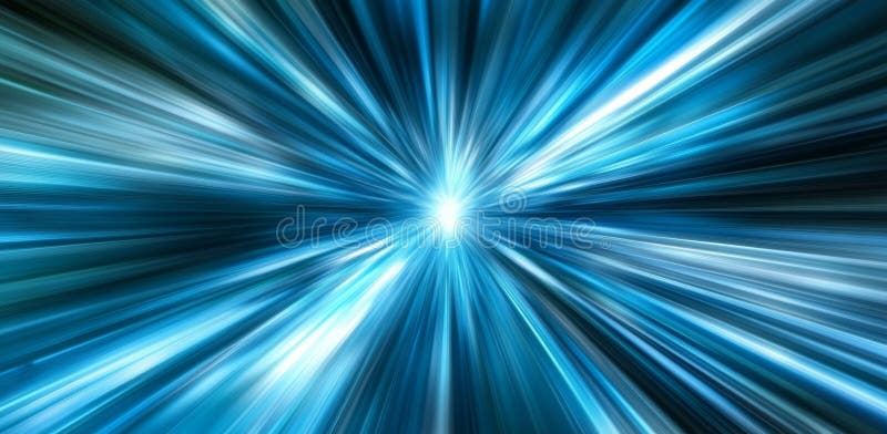 This is a Rendered Image Depicting Light Ray Beam Speed Line Movement ...