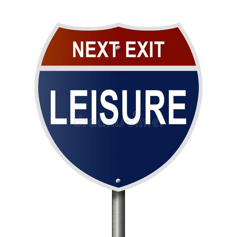 Red, White and Blue Highway Sign Stock Illustration - Illustration of ...