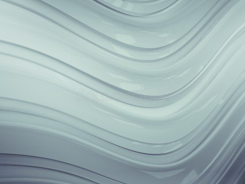 Rendering Abstract Bionic Structure Stock Illustration - Illustration ...