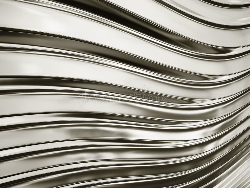 Rendering Abstract Chromium Background Stock Illustration ...