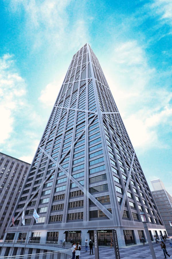 Rendering of a building stock illustration. Illustration of ...