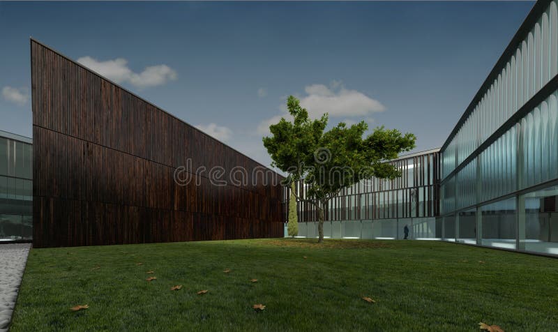 Rendering of a building stock illustration. Illustration of urban ...