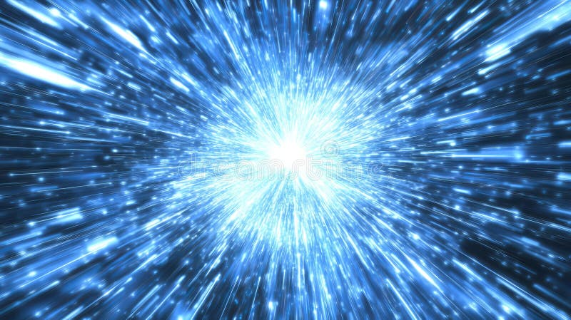 Rendering in 3D of Abstract Circular Speed Background, Starburst ...