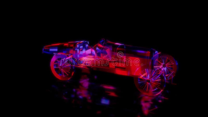 Rendering 3D Animation, VISUAL EFFECTS Duesenberg GP Racing Car Model ...
