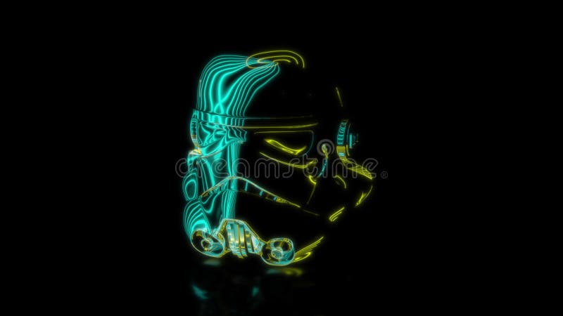 Rendering 3D Animation, VISUAL EFFECTS Intergalactic Helmet Model on a ...